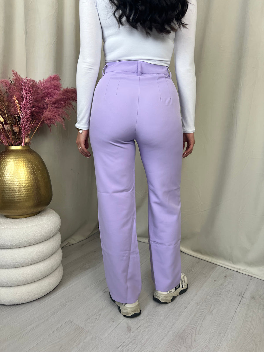 PETITE POWER PANTS | LILA – ailoo boetiek