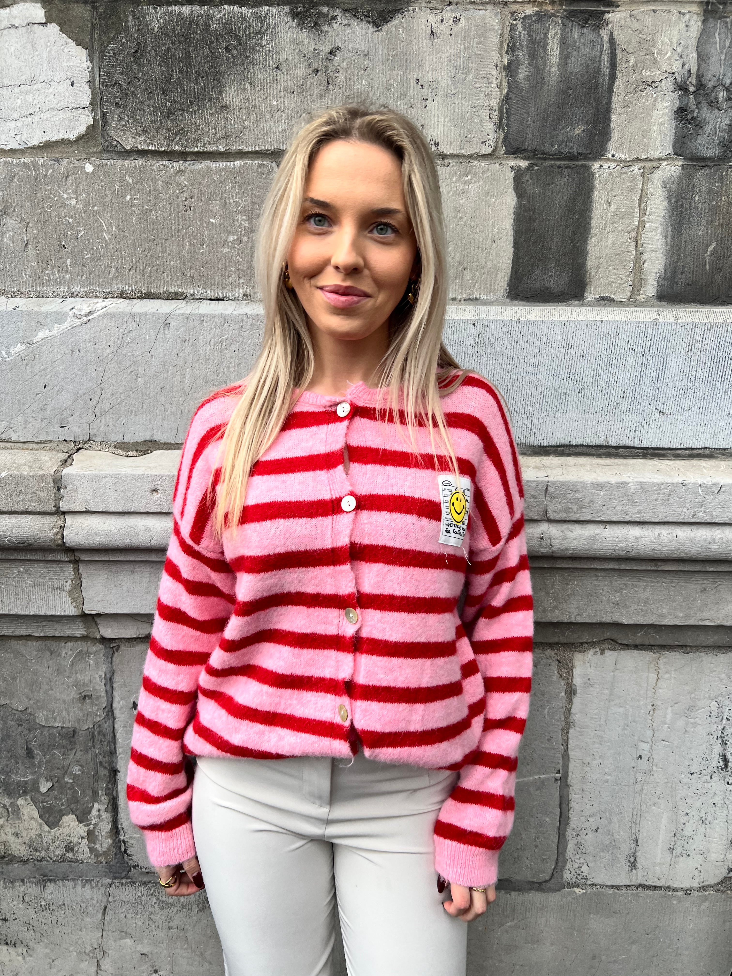 FIEN KNIT | ROZE/ROOD – ailoo boetiek