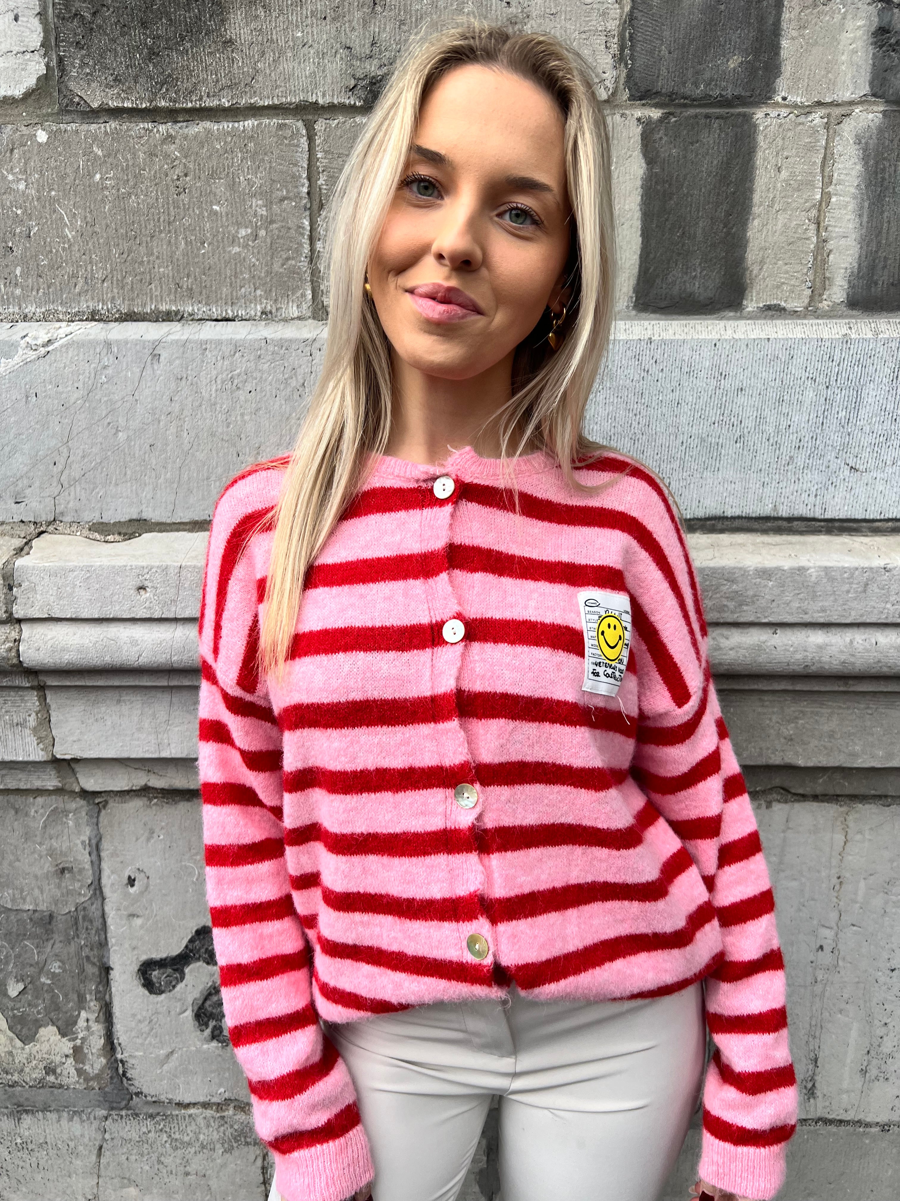 FIEN KNIT | ROZE/ROOD – ailoo boetiek